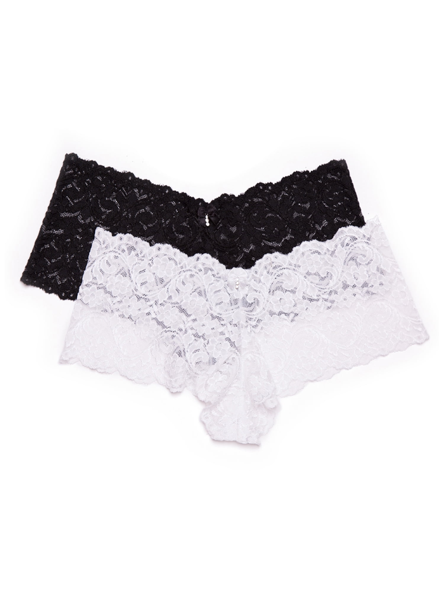 Smart & Sexy Women's Signature Lace Cheeky Panty, 2-Pack, Style-SA131 ...