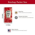 Heinz 9g Ketchup Packets, 50 Count, Resealable Bag, Portion Control ...