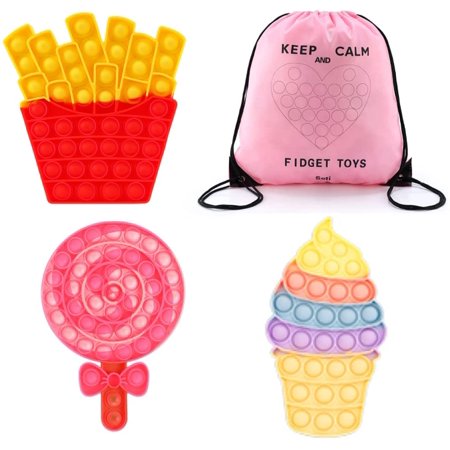 CPDD Fidget Packs with Pop Bubble, Luxury Fidget Toys Set for Girls ...
