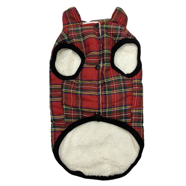 Warm and thick padded pet coat and velvet vest tarp for dogs - Walmart.ca