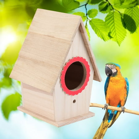 Fosa Hanging Bird Box,Bird Breeding Box,Outdoor Wooden Bird Nests House ...