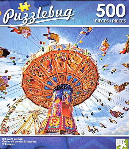 Puzzlebug Big Swing Carousel - 500 Piece Jigsaw Puzzle p 004 | Walmart ...