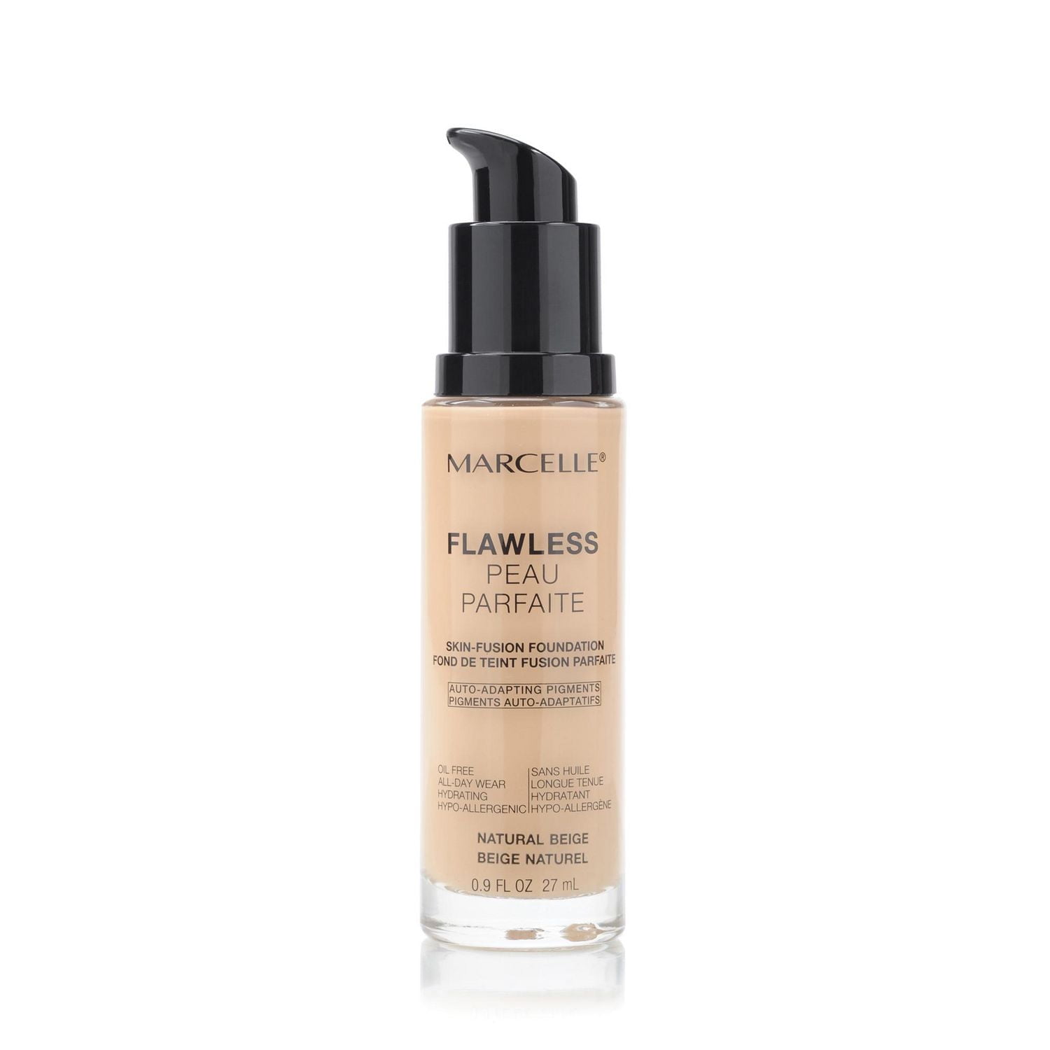 Marcelle Flawless Foundation, Customizable coverage & long-lasting, 27 ...
