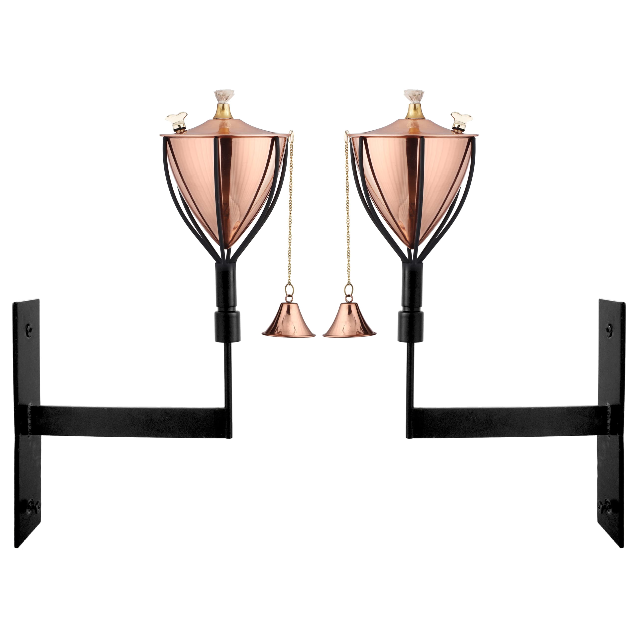 Amsterdam Wall Mount Oil Lamp - Modern Wall Sconce Torch with Matching ...
