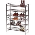 3-Tier Stackable Shoes Rack Storage Shelf, Bronze - Walmart.com