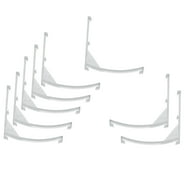 Chrome Gridwall Joining Clips - Grid Panel Joiner Connectors - 8 Pack ...