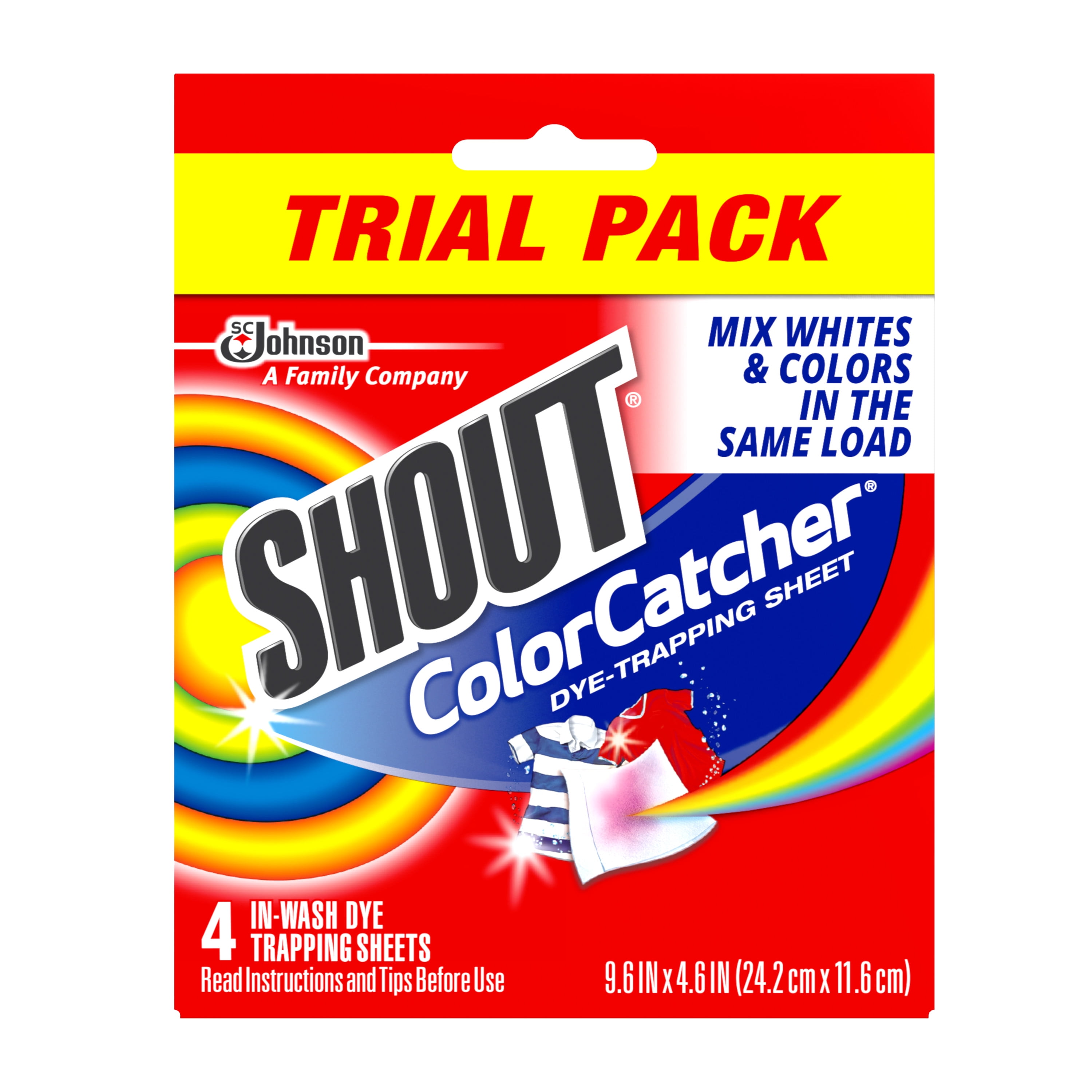 Shout Color Catcher 4 Count Walmart Walmart shout-color-catcher-4-count-walmart-walmart