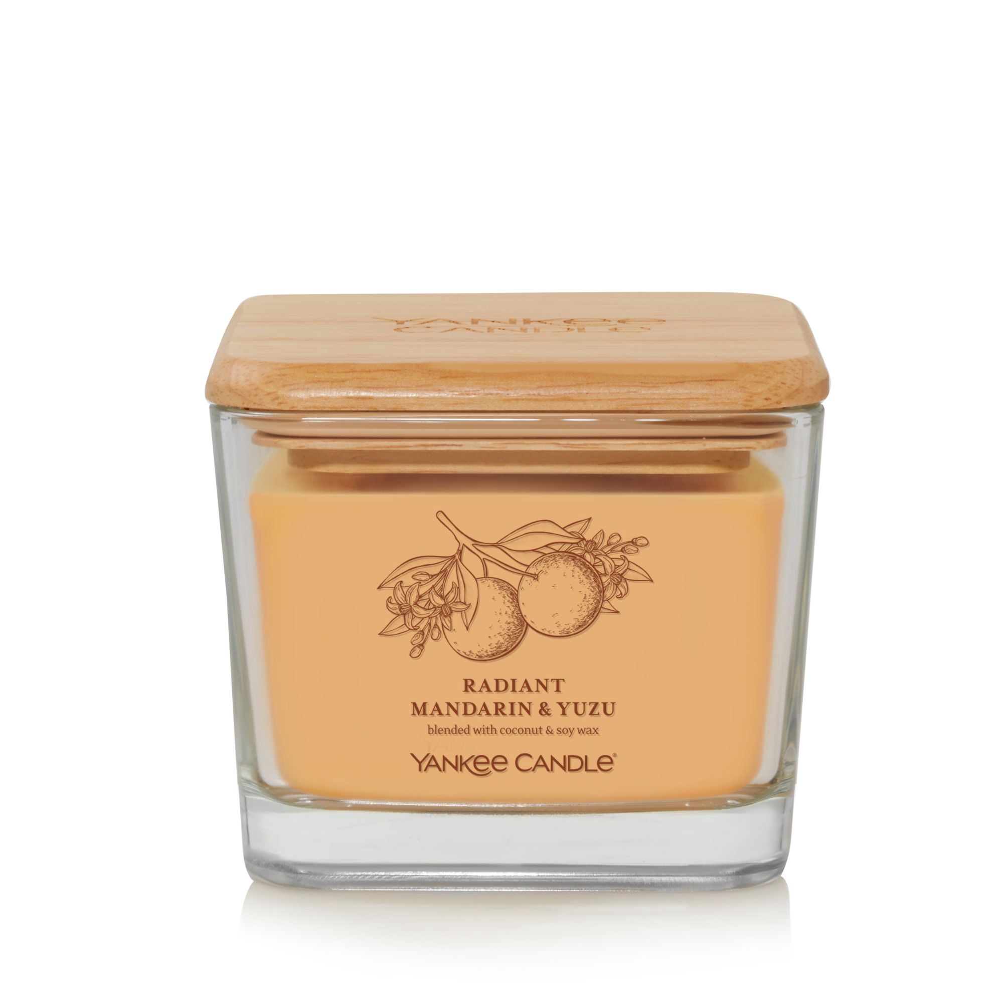 Yankee Candle Radiant Mandarin & Yuzu Well Living Collection Medium ...