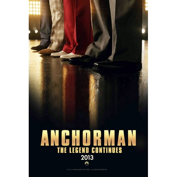 Anchorman Movie Poster 24inx36in Poster 24x36 Art Poster 24x36 Multi ...