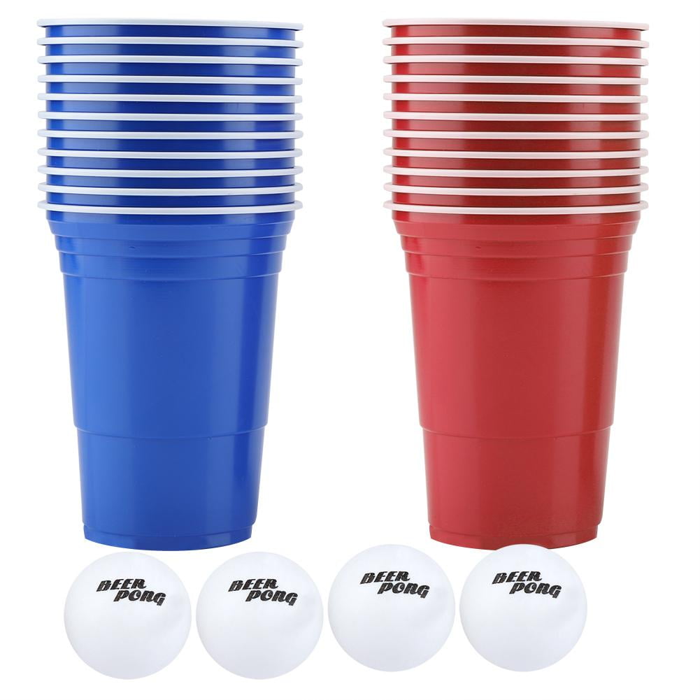 Lyumo Beer Pong Set Beer Pong Drinking Game Set Beer Pong Cups 22 Cups