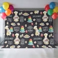 Tiered Cakes Photography Backdrop 7x5FT, Rustic Life Is Sweet Baking ...