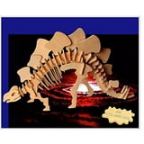 Puzzled Stegosaurus Wooden Puzzle - Walmart.com