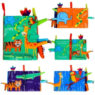 Richgv Baby Cloth Books, Soft Early Education Toys for Babies, Baby ...