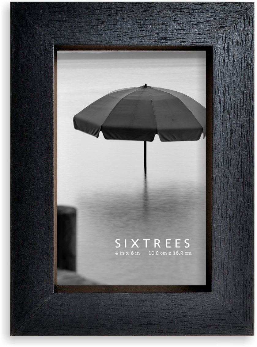 Sixtrees Provo Frame, Black, 4X6 - Walmart.com