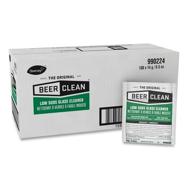 Diversey Care Beer Clean 5 oz. Powder Glass Cleaner for Bar Sink (100 ...