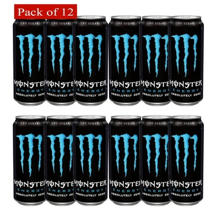 Monster Energy Absolutely Zero 473 ml - Pack of 12 | Walmart Canada