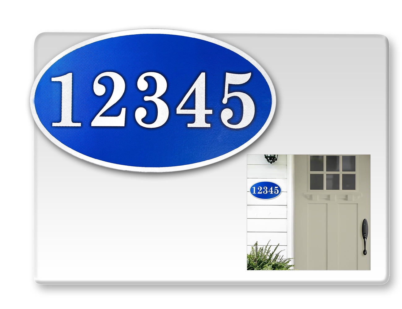 Curb-N-Sign Custom Fancy Address Numbers for Outside, Custom, Super ...