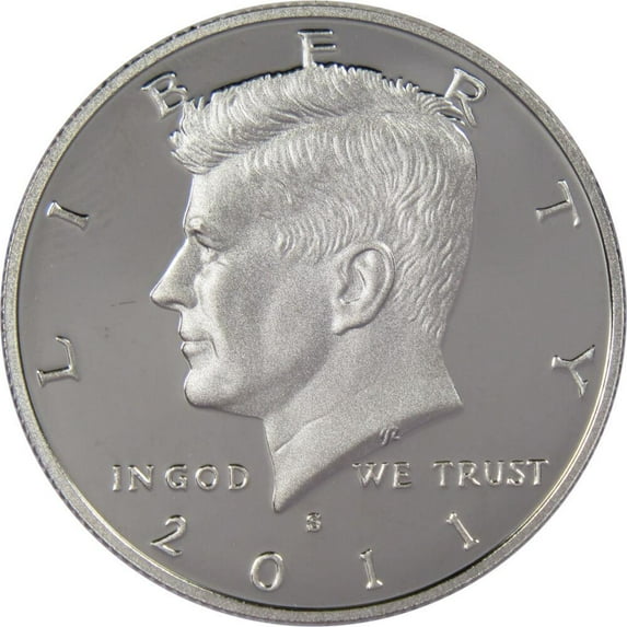 2011 S Kennedy Half Dollar Choice Proof Clad 50c US Coin Collectible ...