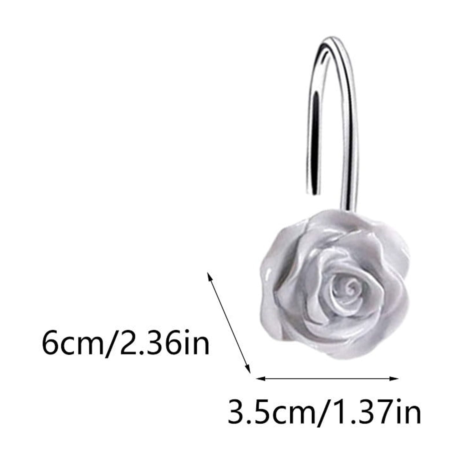 Click here for Unbranded Shower Curtain Hooks  Rose Shower Curtai... prices