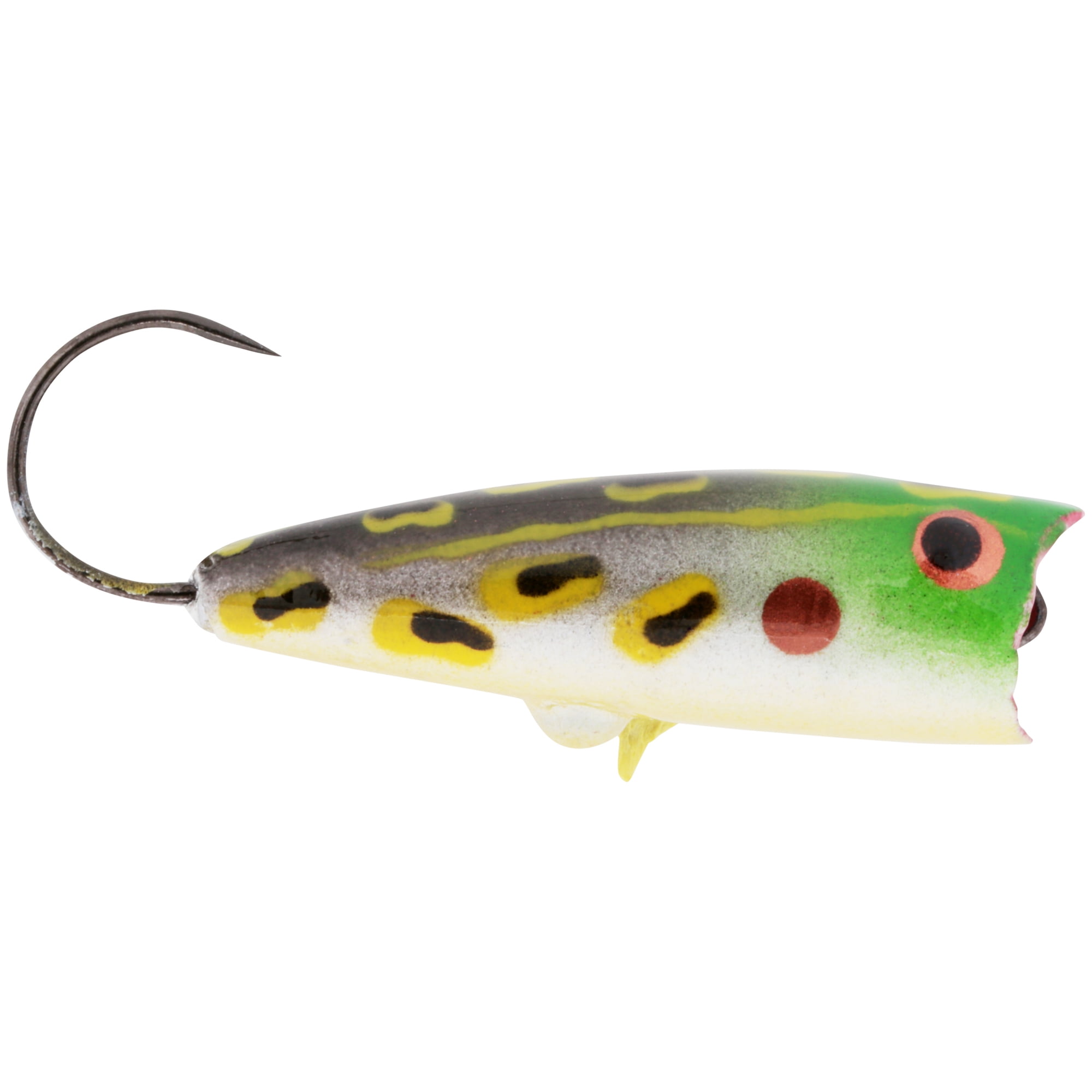 Rebel Micro Pop-R Fishing Lure Hard bait Bullfrog 1 1/4 in 1/16 oz ...