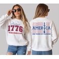 CLOTEX America 250 Years Sweatshirt, 1776 Varsity Hoodie, USA ...