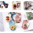4 Packs Real Natural Dried Flowers for Making Mobile Phone Case Candle ...