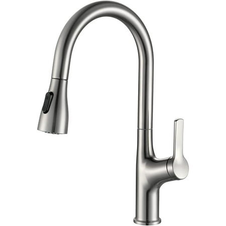 8 Inch Center Commercial Sink Faucet with 10” Swivel Spout, Commercial ...