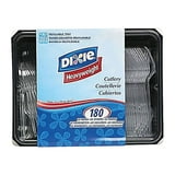 Dixie Heavyweight Plastic Cutlery Box Package, Disposable Forks, Knives ...