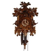 Cuckoo Clock 7 leaves, 3 birds - Walmart.com