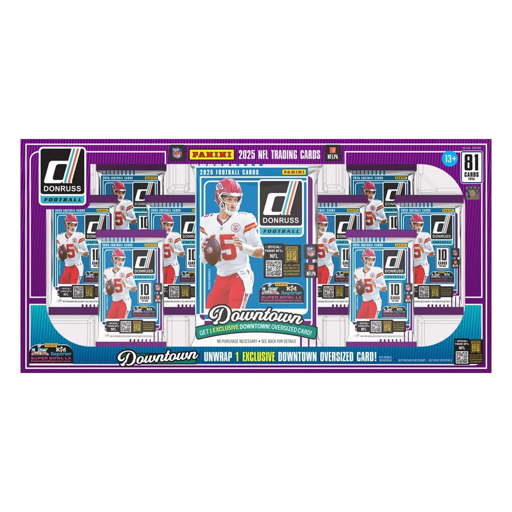 Click here for Panini 2025 Donruss Nfl Trading Cards 2025 Downtow... prices