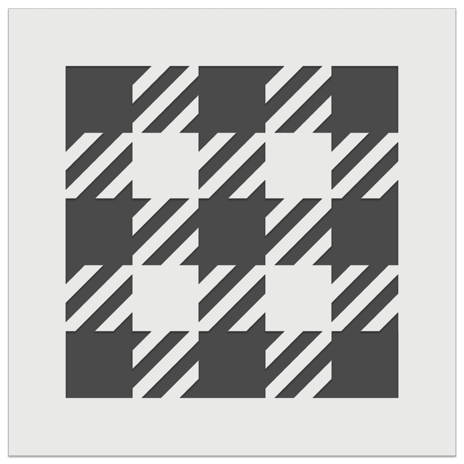 Buffalo Plaid Fabric Fashion Pattern DIY Cookie Wall Craft Stencil - 4. ...