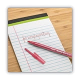 Round Stic Xtra Life Ballpoint Pen, Stick, Medium 1 Mm, Red Ink ...