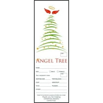 Sterling Gifts Christmas Tree Angel Tree Tags Pkg of 100 Anonymous ...