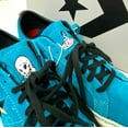 Converse x Paradise Sean Pablo One Star Pro Ox Teal Suede Shoe Low ...