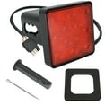 Yiyasu 2" 12 LED Trailer Hitch Cover Light, Tail Brake Rear Stop ...