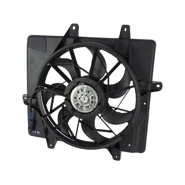 Radiator Fan Assembly - Compatible with 2001 - 2005 Chrysler PT Cruiser ...