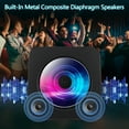 Portable CD Player with Bluetooth, Rechargeable CD player for Home ...
