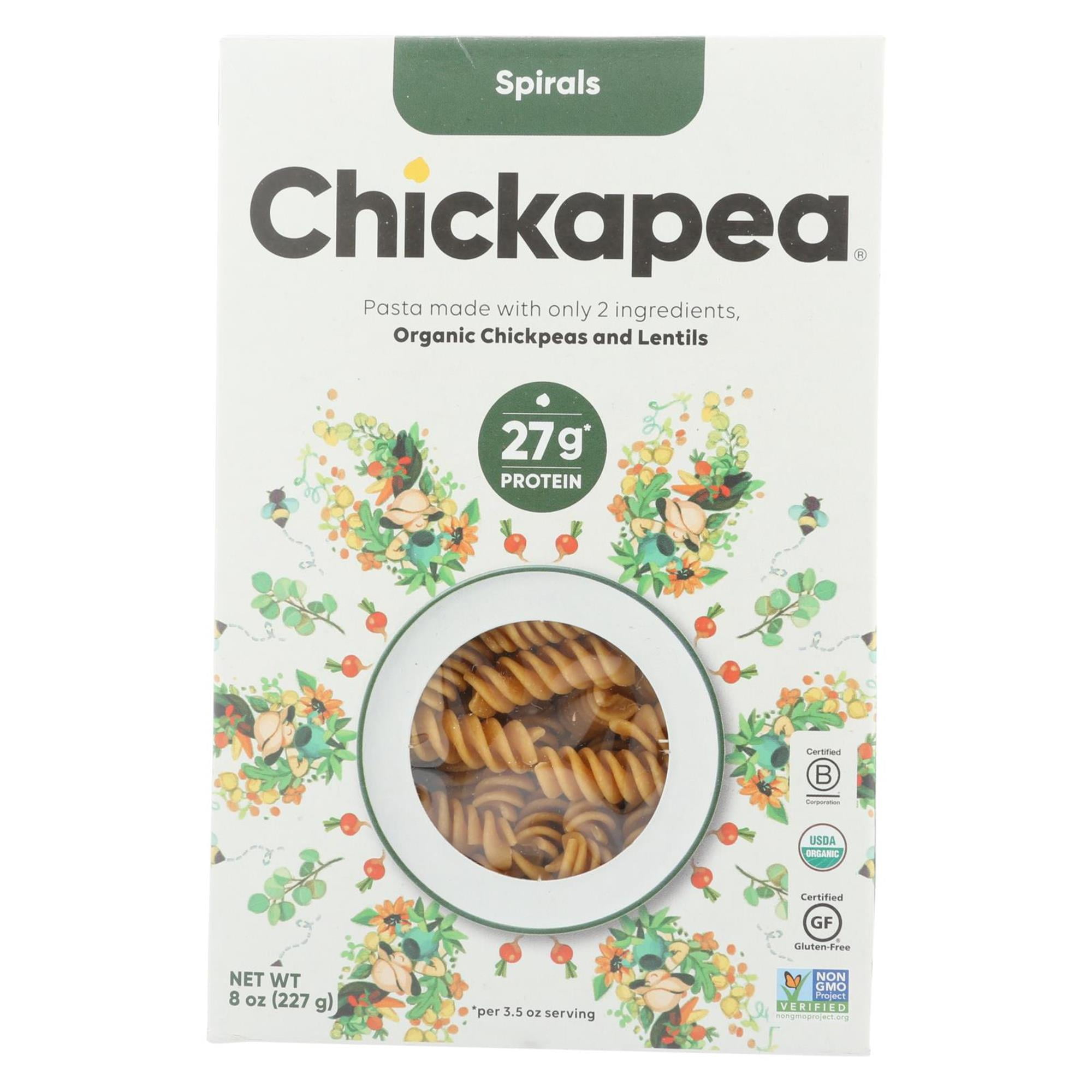 Chickpea Pasta Chickpeas & Lentils, 8 Oz - Walmart.com