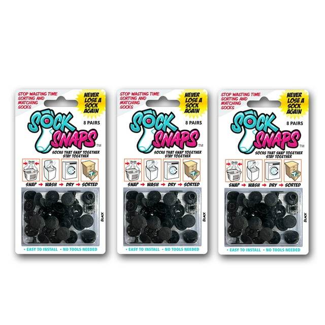 Sock Snaps - Socks Washing Machine Locks - Sock Clips for Washing ...