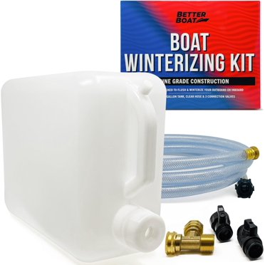 Camco 65501 Easy-to-Use Marine Outboard Motor Winterizing Kit with ...