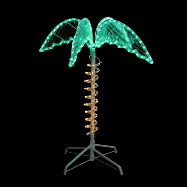 Green LongLife Decorative Palm Tree Rope Light - Walmart.com