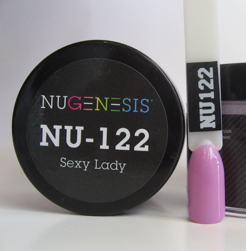 NUGENESIS Nail Color Dip Dipping Powder 1oz/jar - NU122 Sexy Lady ...