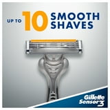 Gillette Sensor3 Men's Disposable Razors, 4 plus 2 Bonus Razors ...