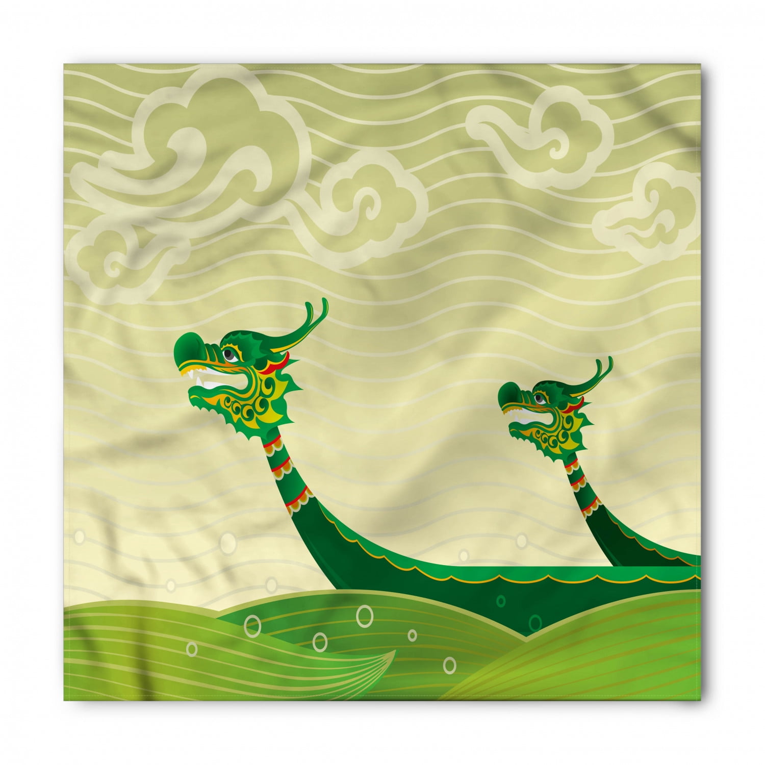 Dragon Bandana, Tatsu Mythical Animal, Unisex Head and Neck Tie, by ...