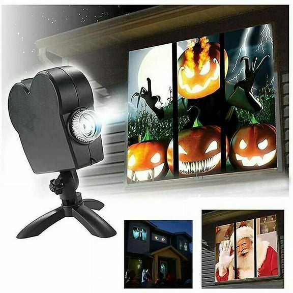 ANIMAT3D Jabberin' Jack: Black Pumpkin Toy with Speaker, Projector ...