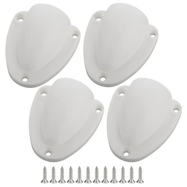 relayinert Pack of 4 Nylon Clam Shell Boat Kayak Wire Cable Cover Water ...