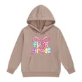Assorted Solid Color Cute Fifth Grade Print Children Hoodie Elastic ...