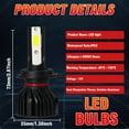 For Mercedes-Benz CLA250 2014 2015 2016-2019 LED Headlight Kit H7 H15 ...