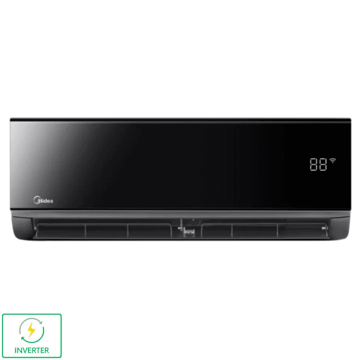 Minisplit Midea Black Inverter Xtreme (1 ton, 110V, Frío y Calor) Midea ...