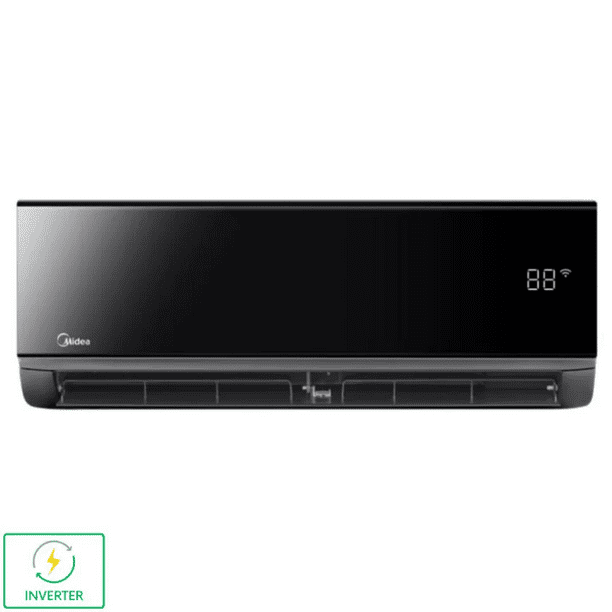 Minisplit Midea Black Inverter Xtreme (1 ton, 220V, Frío y Calor) Wi-Fi ...